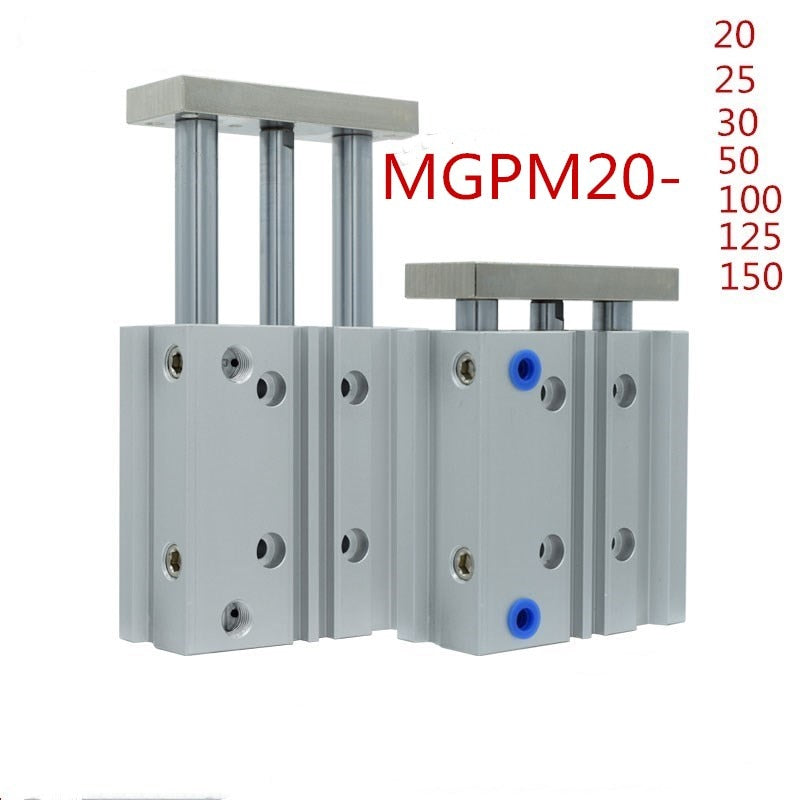 SMC Type MGPM20 Thin cylinder with rod MGPM 20-20/25/30/50/75/100/125 ...